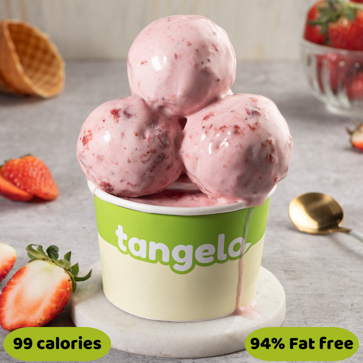 Strawberry (Vegan) – Tangelo - Real Gourmet Ice Cream